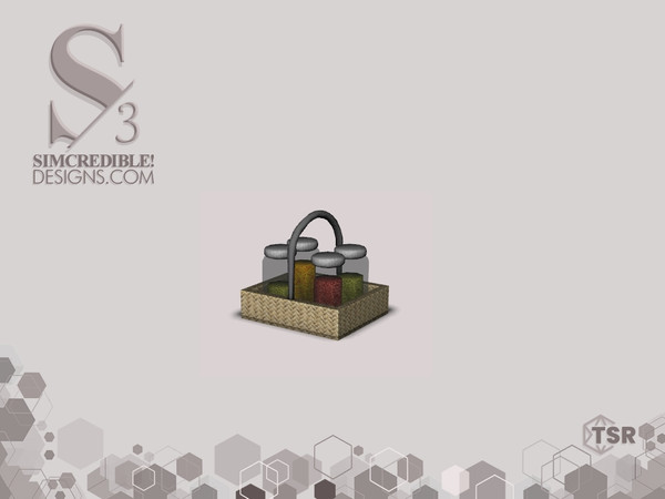The Sims Resource | Florence Dining Spice Rack