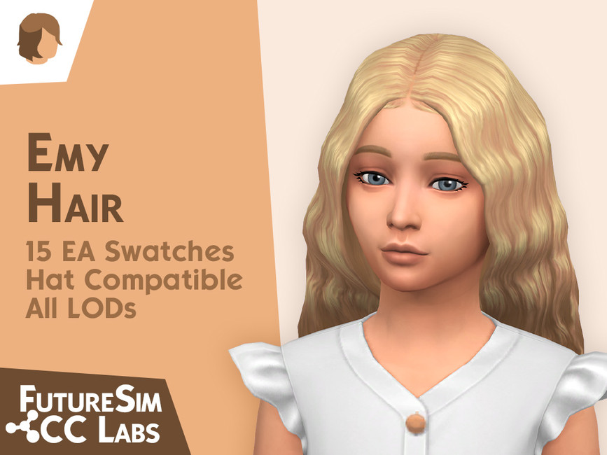 The Sims Resource - Emy Hair