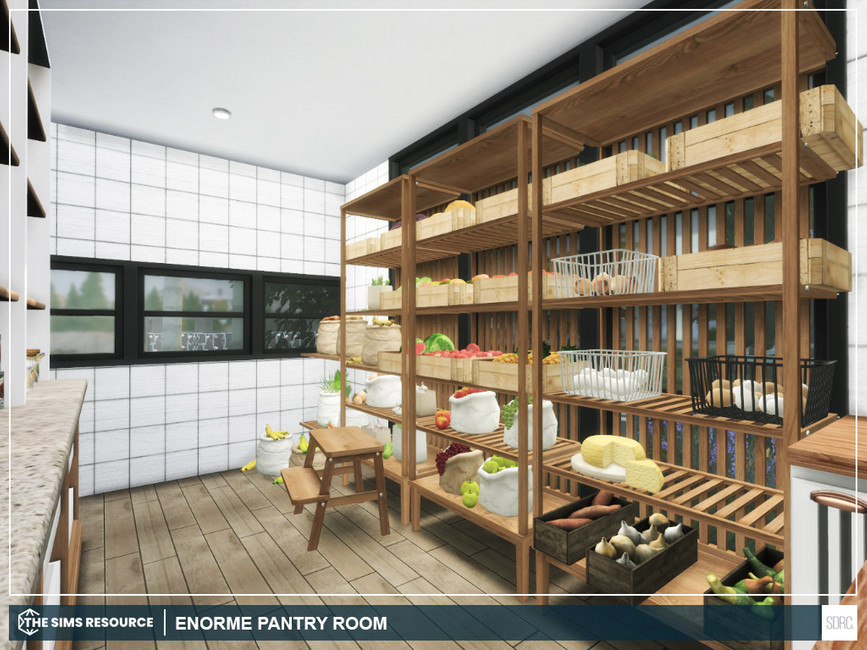 The Sims Resource - Enorme Pantry Room - CC TSR