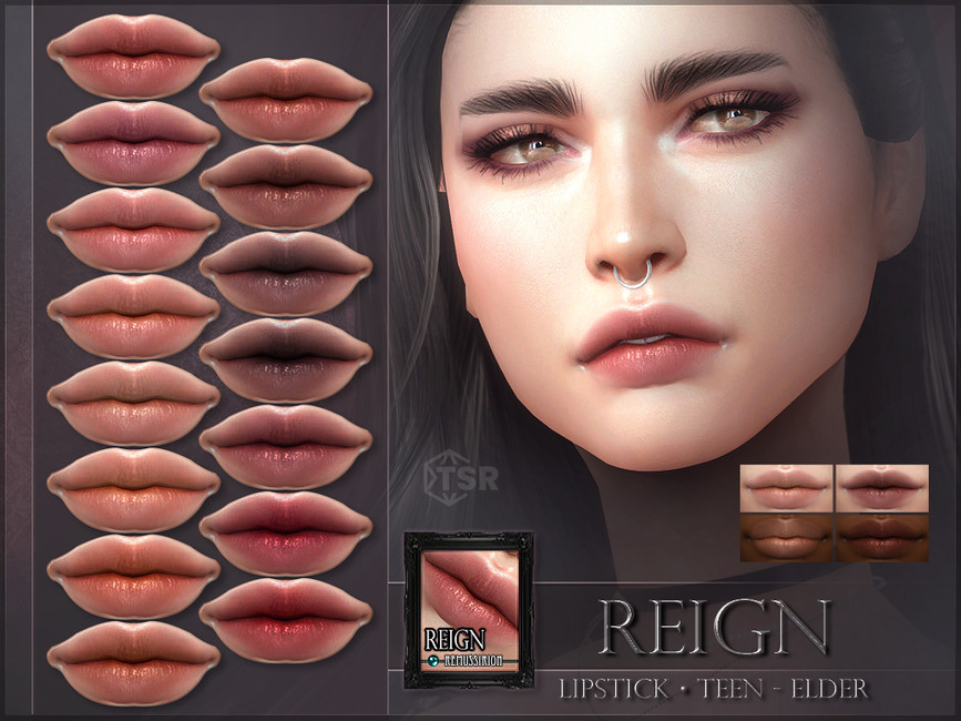 The Sims Resource - Reign Lipstick