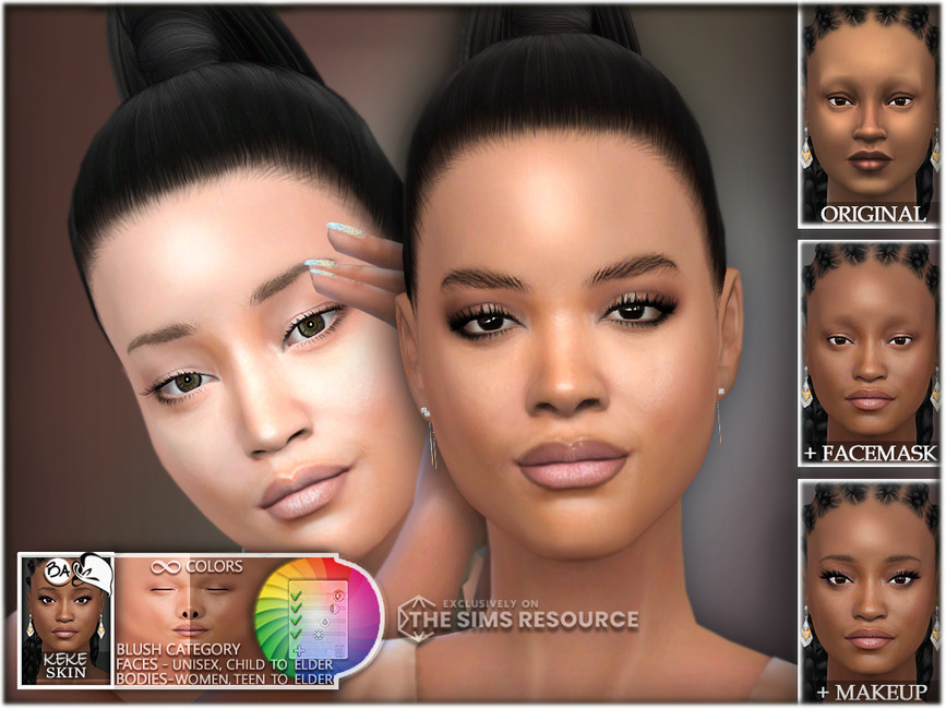 The Sims Resource - Skin Keke