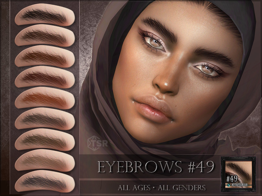 The Sims Resource - Eyebrows 49