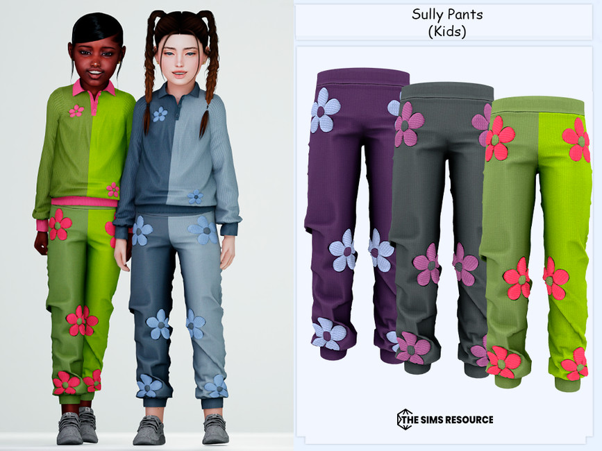 The Sims Resource - Sully Pants (Kids)