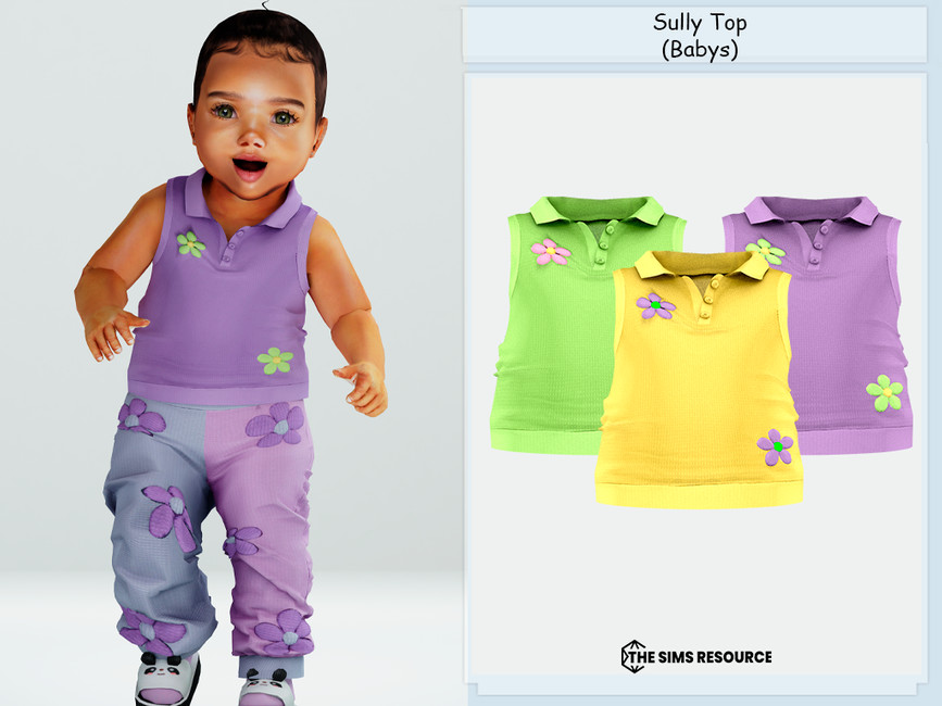 The Sims Resource - Sully Top (Infant)