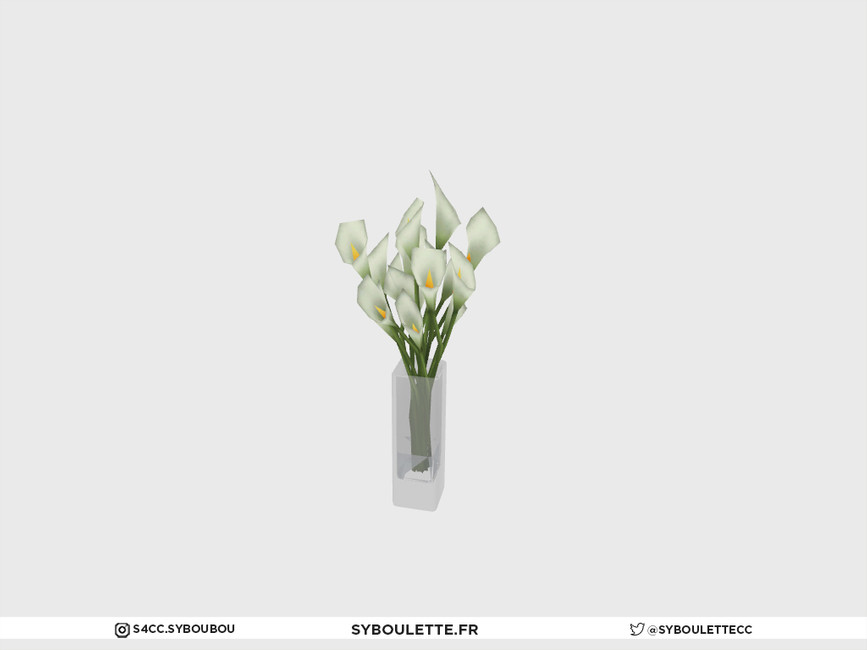 The Sims Resource - Advent 2022 - Lilies vase