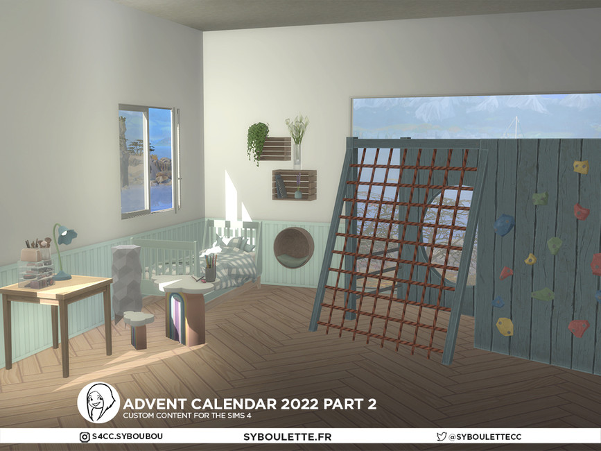 The Sims Resource - Patreon release - Advent Calendar 2022 - Part 2