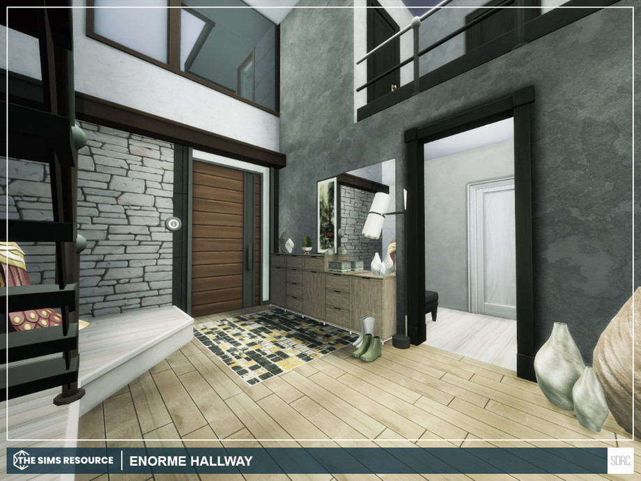 The Sims Resource | Enorme Hallway - CC TSR