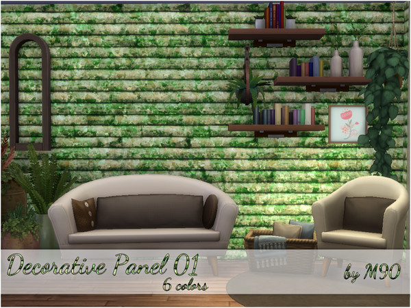 The Sims Resource | Decorative Panel 01