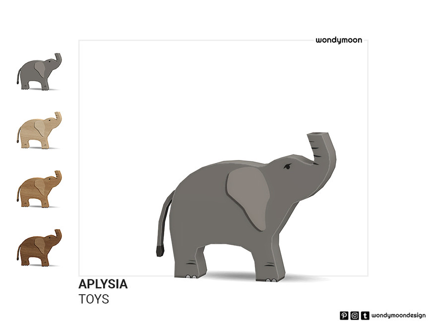 The Sims Resource - Aplysia Elephant Toy