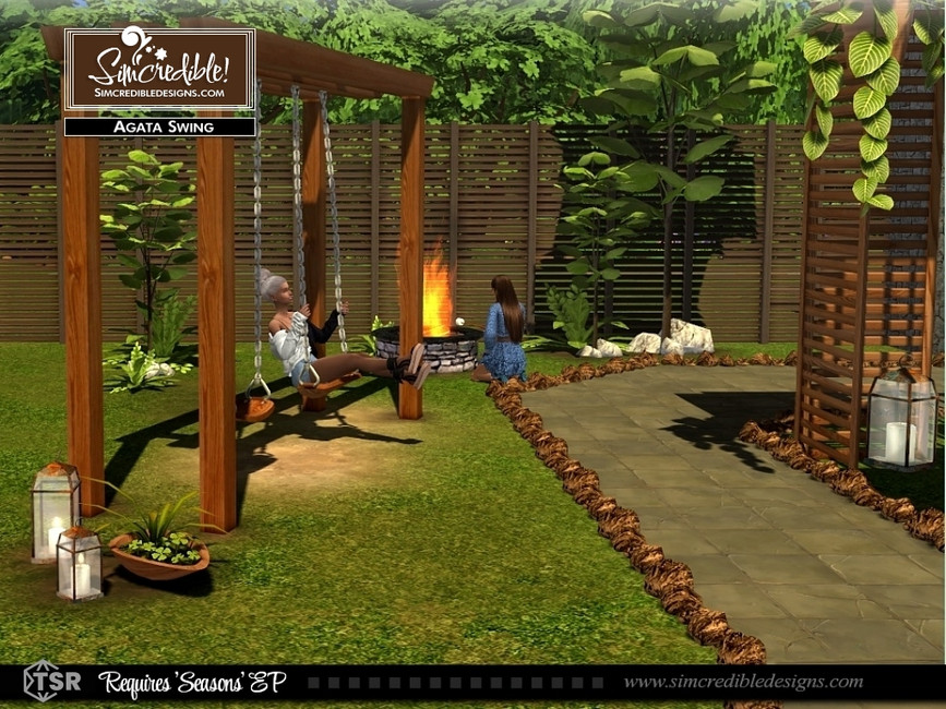 The Sims Resource - Agata Swing *SEASONS required*