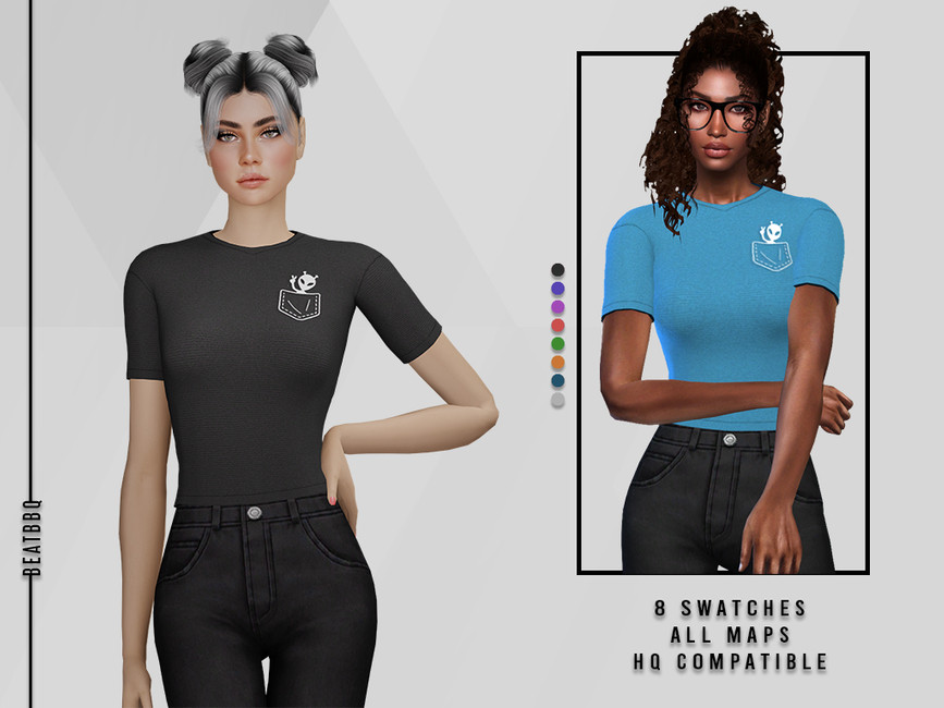 The Sims Resource - Eva T-shirt
