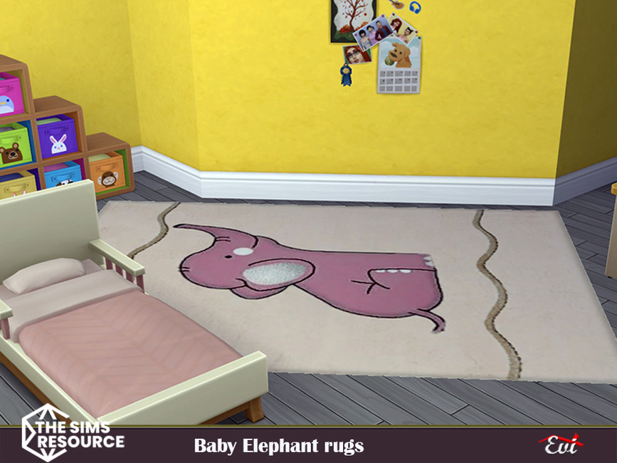 The Sims Resource - Baby elephant rugs