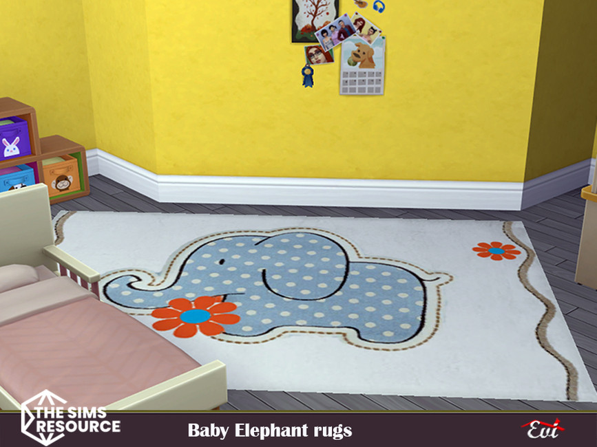 The Sims Resource - Baby elephant rugs