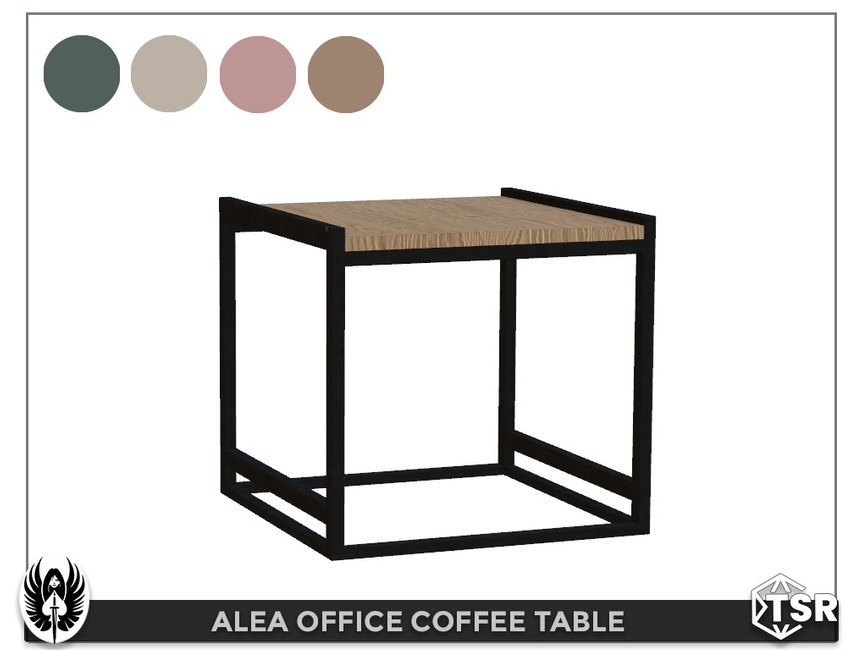 The Sims Resource - Alea Office Coffee Table