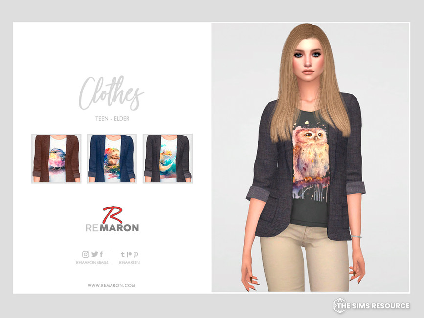 The Sims Resource - Suits for Female Sim