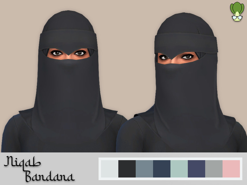 The Sims Resource - Niqab - Bandana #2