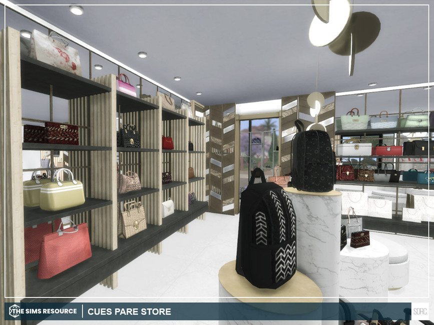 The Sims Resource - Cues Pare Store - CC TSR