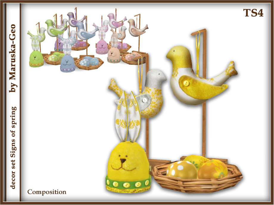 The Sims Resource | [decor Signs of spring] Composition