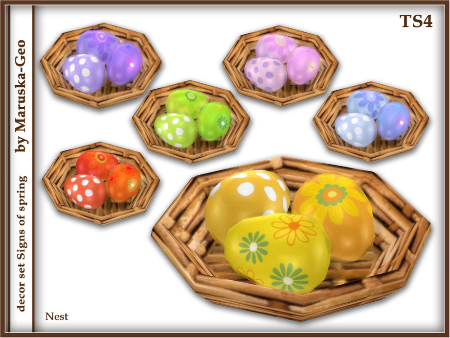 The Sims Resource | [decor Signs of spring] Nest