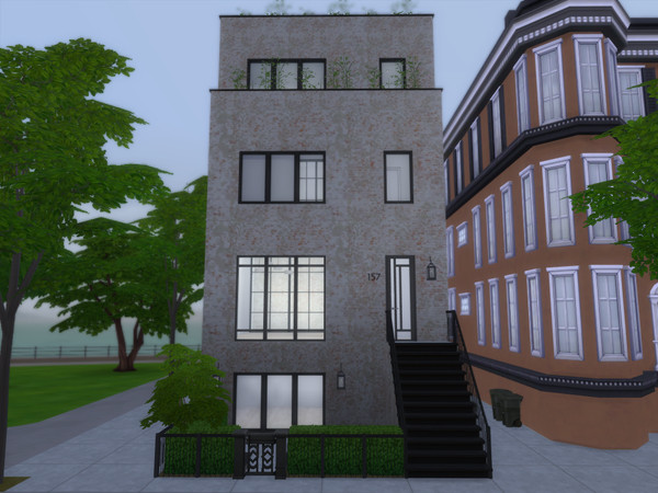 The Sims Resource | Chicago Inspired Modern Home