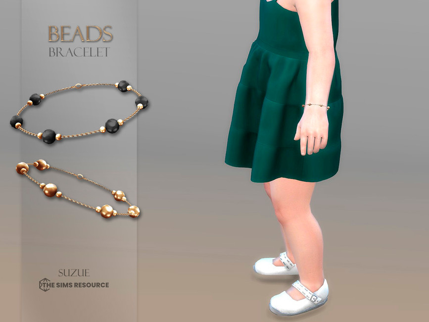 The Sims Resource - Beads Bracelet Toddler