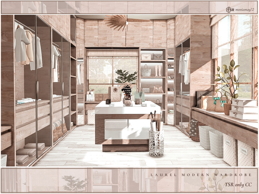 The Sims Resource - Laurel Modern Wardrobe TSR only CC