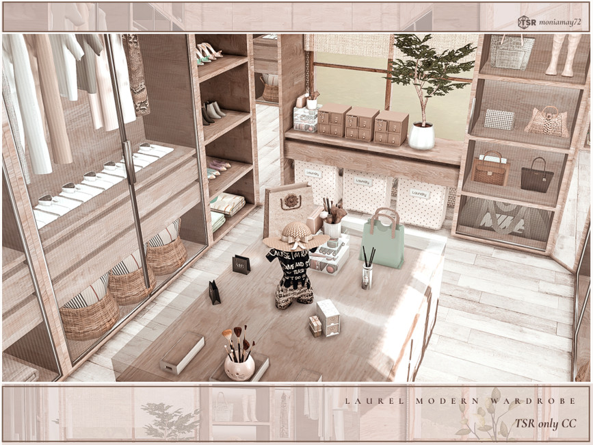 The Sims Resource - Laurel Modern Wardrobe TSR only CC