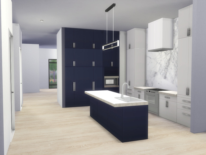 The Sims Resource - Chicago Inspired Modern Home