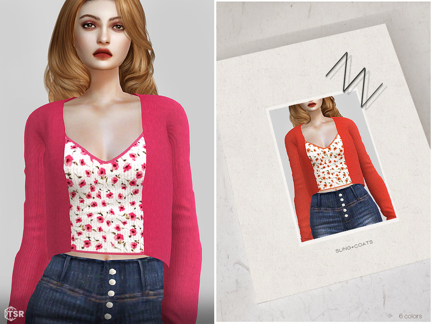 The Sims Resource - SLING COATS