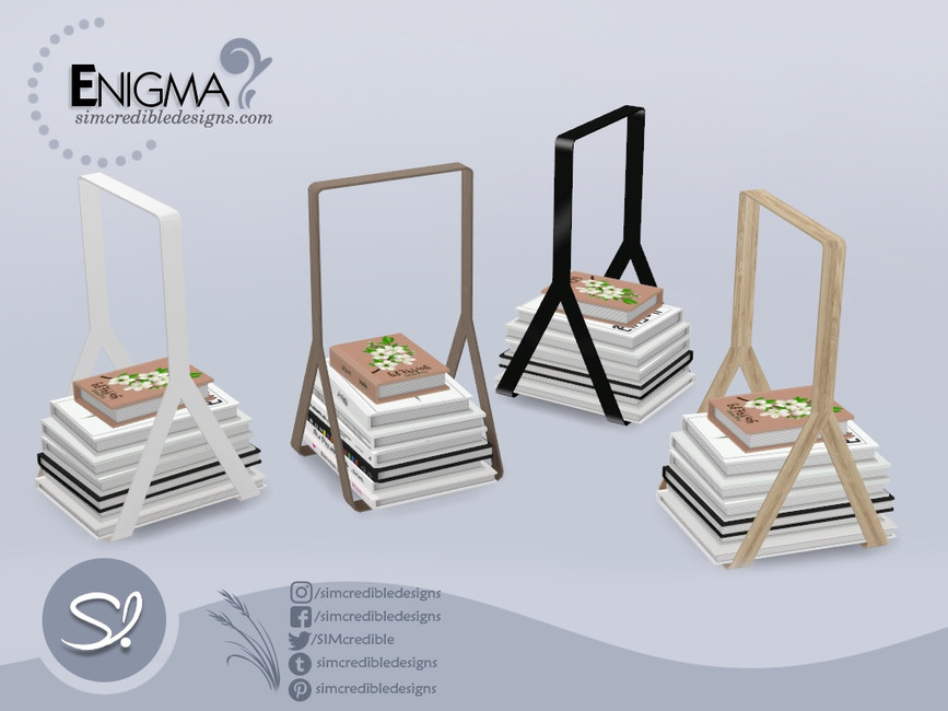The Sims Resource - Enigma Bookcase