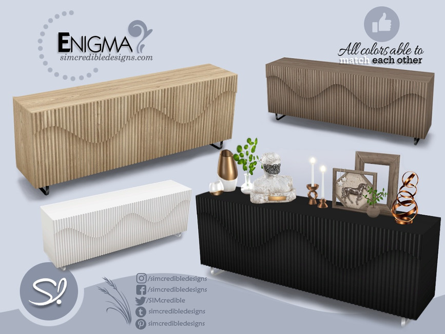 The Sims Resource - Enigma Sideboard