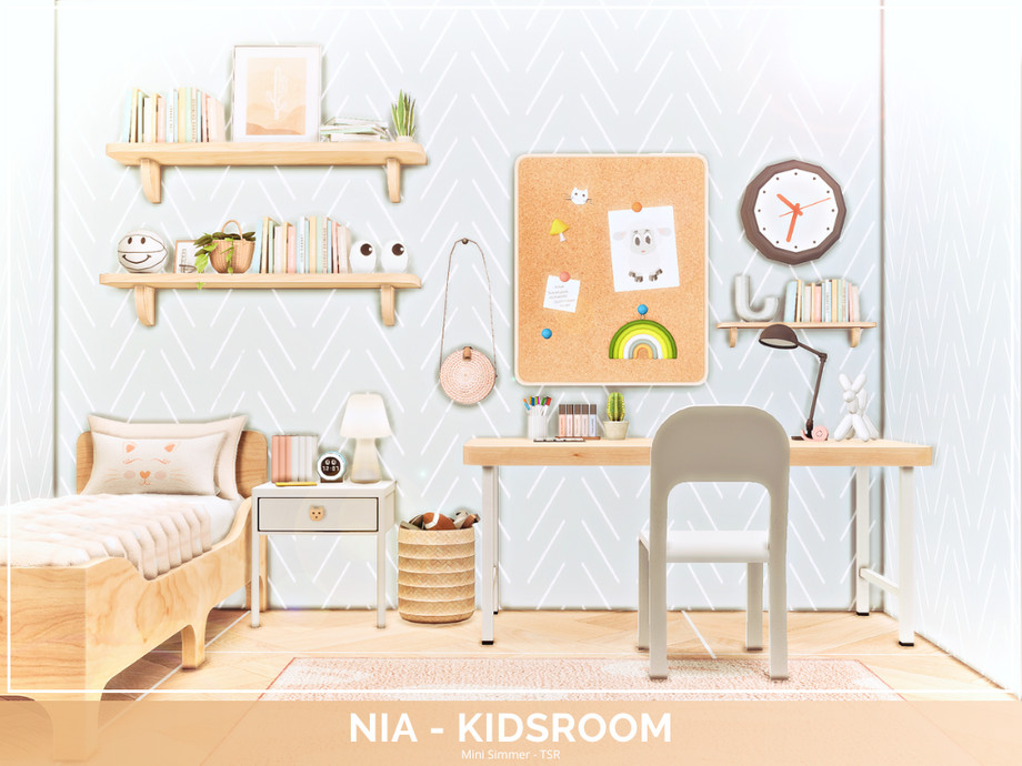 The Sims Resource | Nia Kidsroom - TSR Only CC