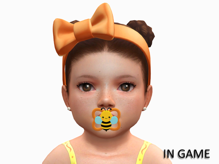 The Sims Resource - Bee Pacifier for Infants (Boys & Girls)