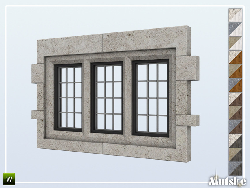 The Sims Resource - Huxham Window Privat 2x1