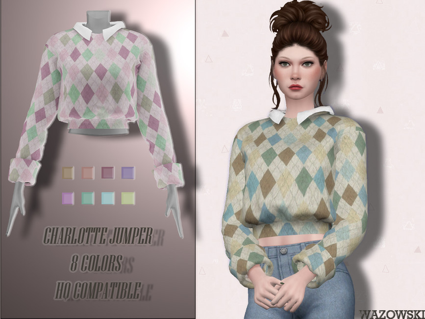 The Sims Resource - Charlotte Jumper