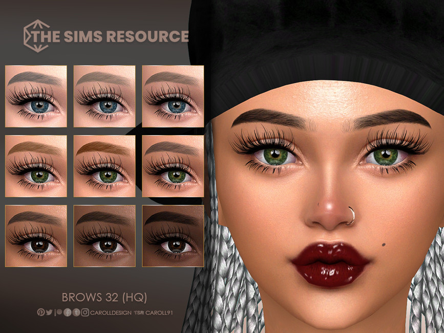 The Sims Resource - Brows 32 (HQ)