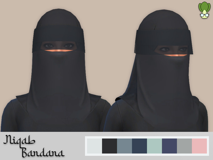 The Sims Resource - Niqab - Bandana #3