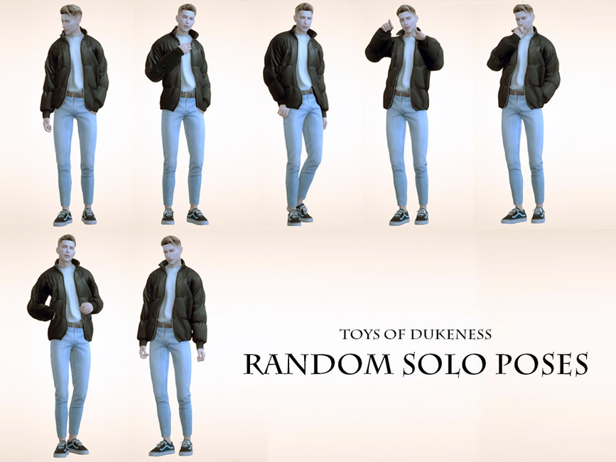 The Sims Resource - Random Solo Poses