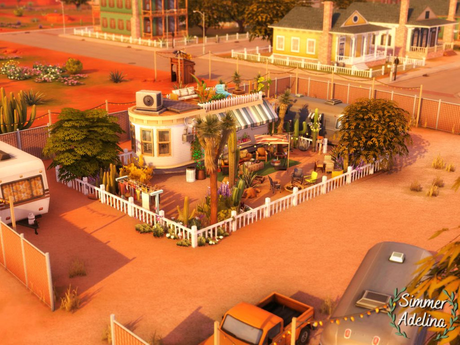 The Sims Resource | Elderly Trailer Home