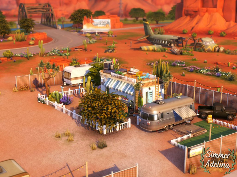 The Sims Resource | Elderly Trailer Home