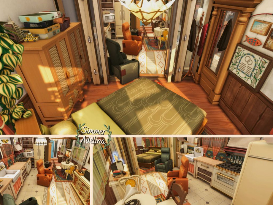 The Sims Resource | Elderly Trailer Home