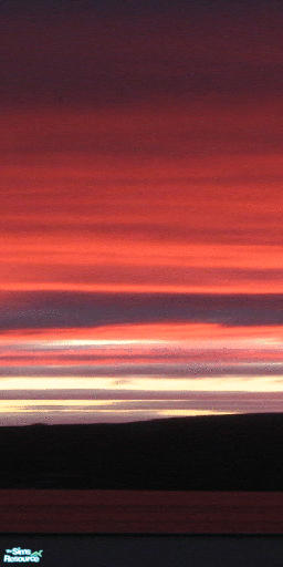 The Sims Resource - A Sunset Murial - Individual Item