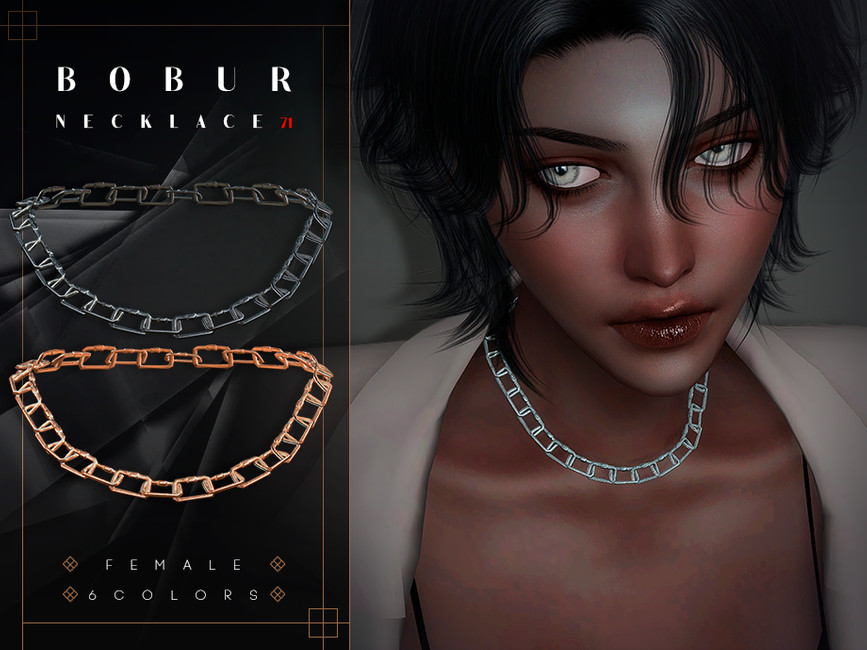 The Sims Resource - Simple Chain Necklace