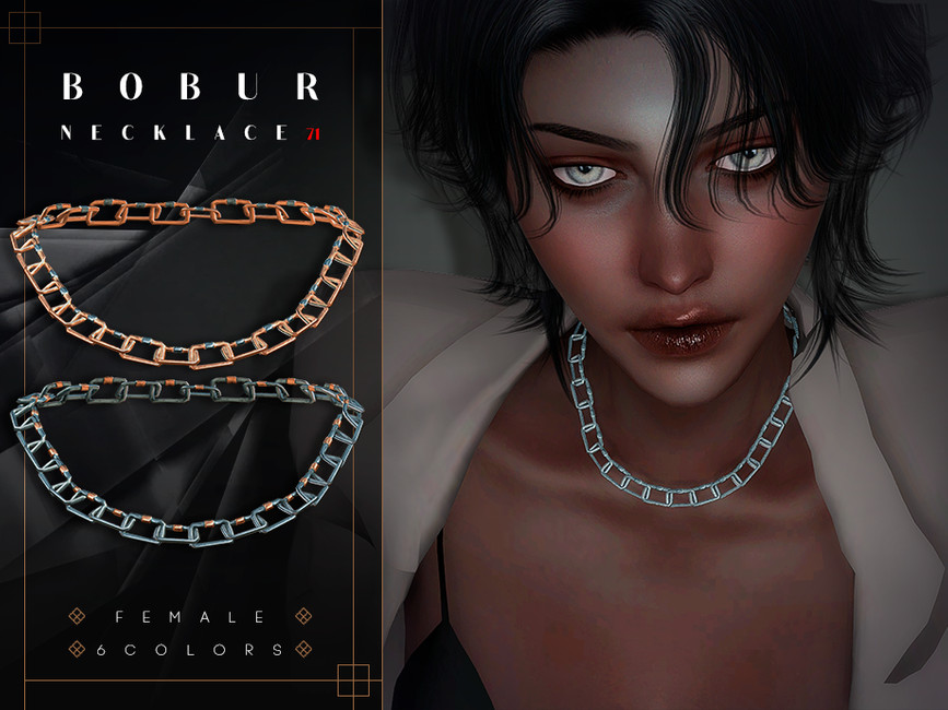 The Sims Resource - Simple Chain Necklace
