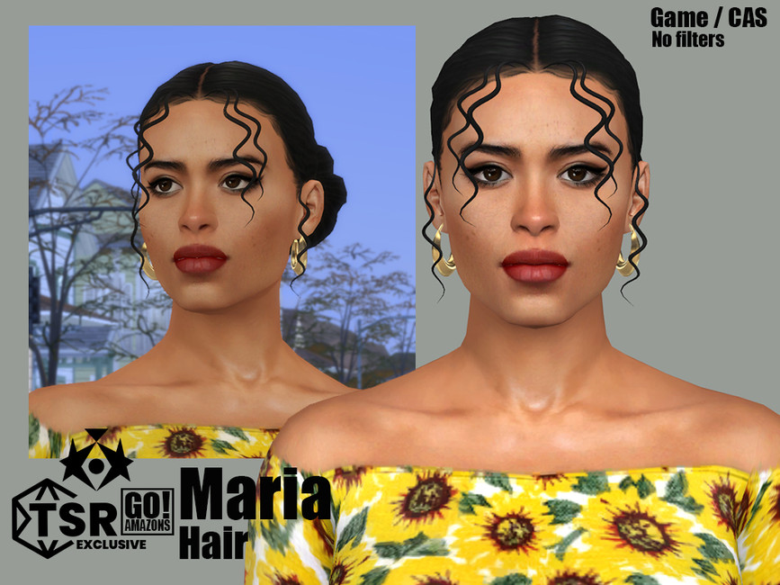 The Sims Resource - Maria Hair
