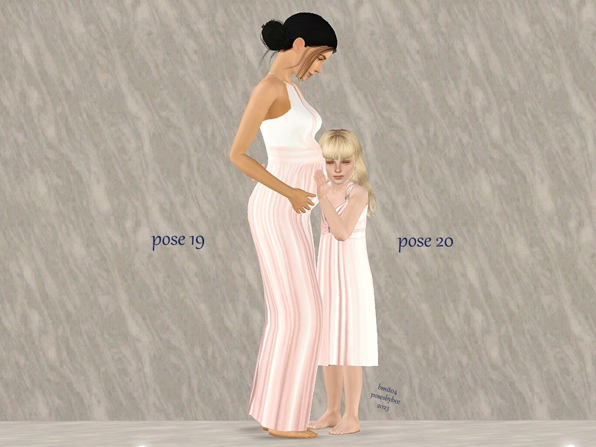 The Sims Resource - Pregnancy Portraits and Family Moments