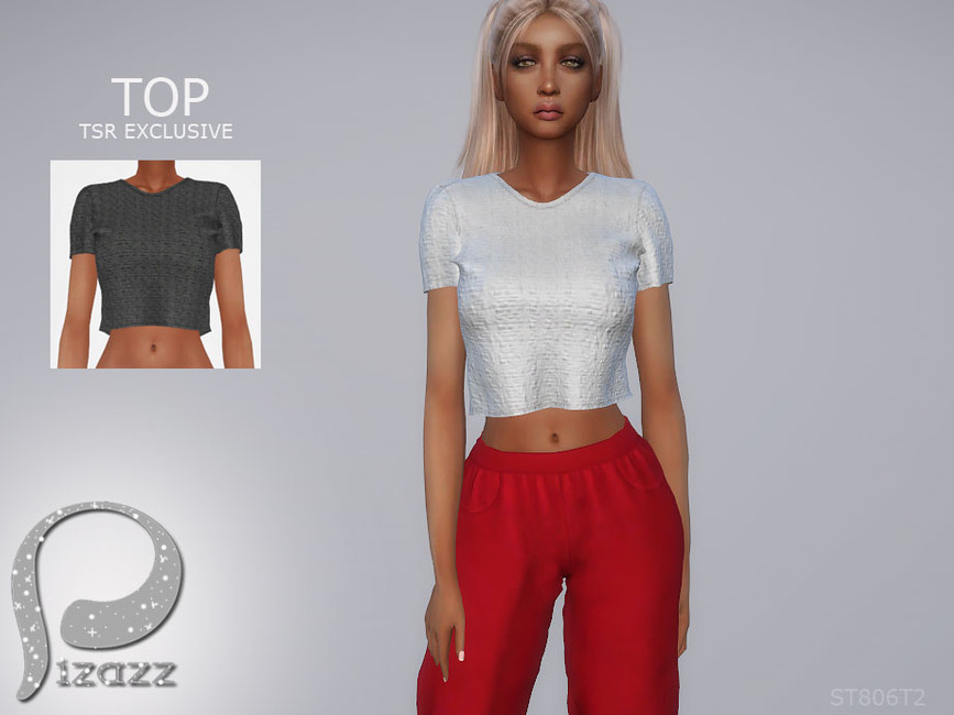 The Sims Resource - Short Sleeve Tank