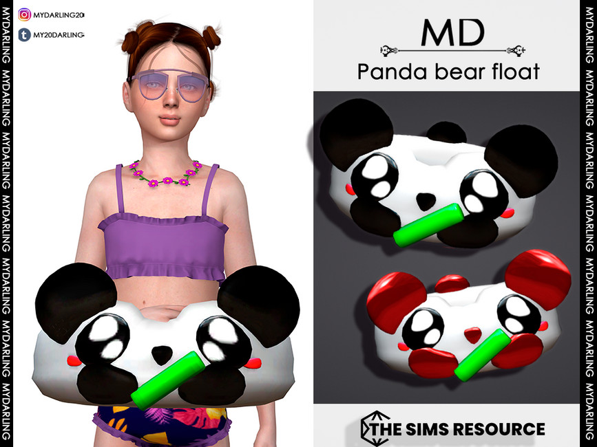 The Sims Resource - Panda bear float Child