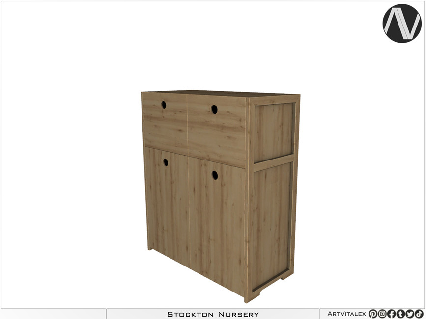 The Sims Resource - Stockton Chest Of Drawers