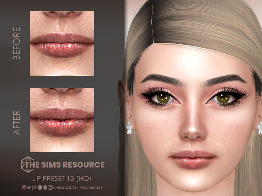 The Sims Resource - Lip Preset 13 (HQ)